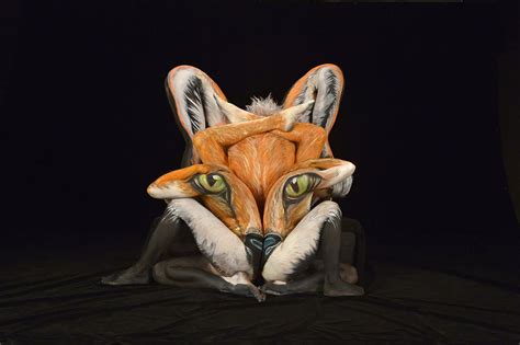 Body Paint Animals Humans At Rita Ware Blog
