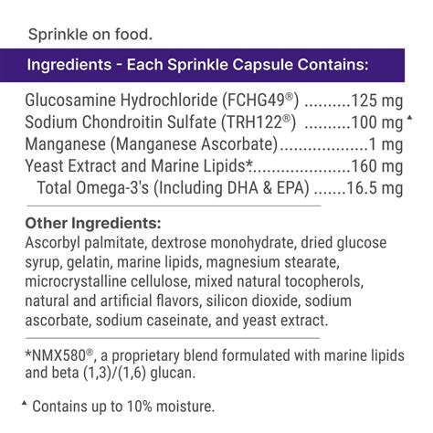 Nutramax Cosequin Joint Health Sprinkle Capsules Supplement For Senior