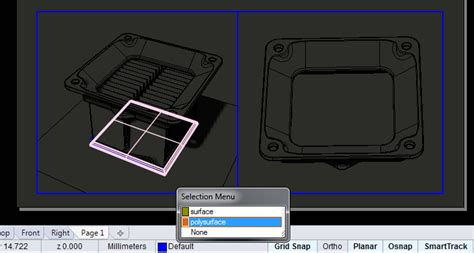 Selectpick Object In A Detail From Within A Layout View Rhino