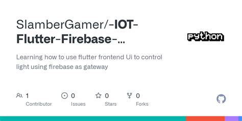 Github Slambergamer Iot Flutter Firebase Nodemcu Light Controller