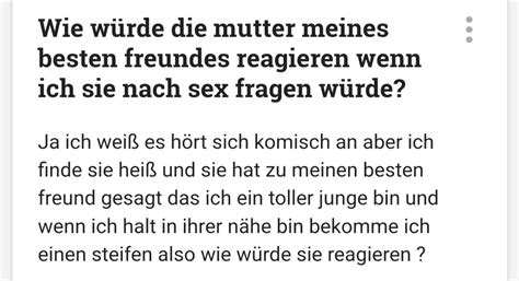 Sex Mit Der Mutter Des Besten Freundes R Wirklichgutefrage