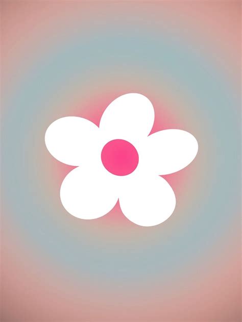 Sunset Daisy Art Print By Les Muses Art Collage Wall Daisy Art Pastel Poster