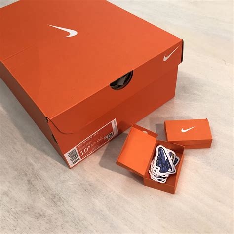 So Made A Mini Shoe Box To Store My Sneakers Stickers Rsneakers