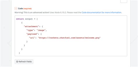 How To Send Files To Chatfuel Through Zapier Using Json Api Stack Overflow