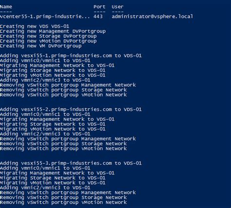 Automate The Migration From Virtual Standard Switch To Vsphere