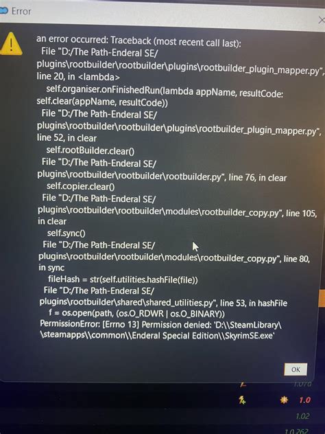 Help With The Path Error Renderal Help With The Path Error Renderal