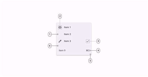 Menus Material Design 3