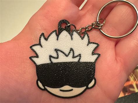 Satoru Gojo Magnet Keychain By Pandabare101makerworld Download Free 3d Models