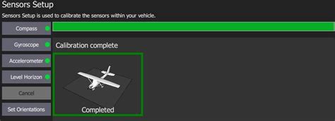 Sensor Setup PX4 QGC Guide