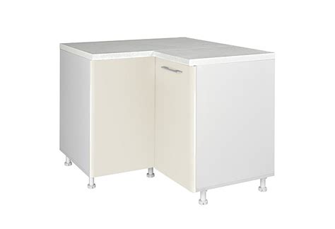 Кухненски шкаф ъглов долен In Mdf Du 2k бежов гланц • Модулна кухня In