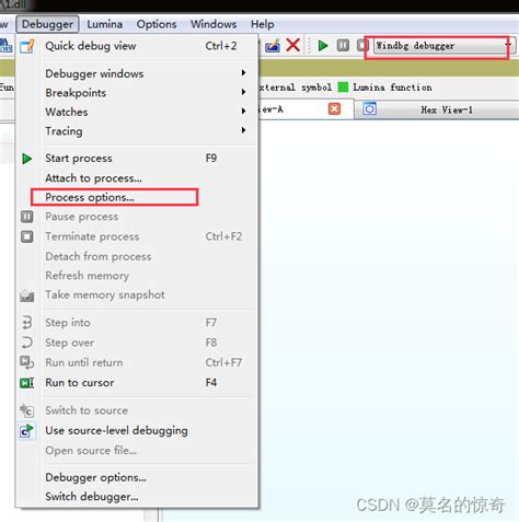 Ida动态调试dll Csdn博客