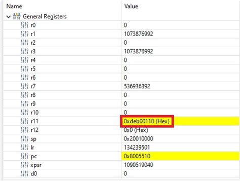 Debugging Tricky Arm Cortex M Code With Register Values Janne S Tech Blog