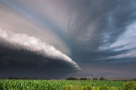 See Ominous Supercell Storm Clouds As They Barrel Across The Us