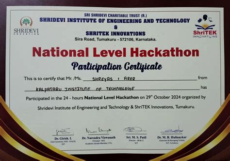 Shreyas L Arer On Linkedin Hackathon Innovation Techcommunity Learningexperience