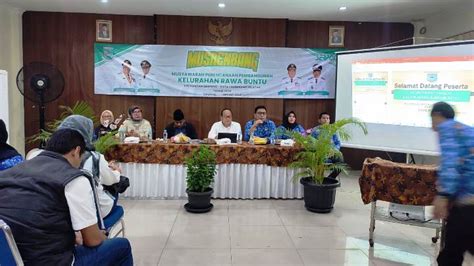 Musrenbang Rawa Buntu 2024 Fokus Pada Infrastruktur Dan Drainase