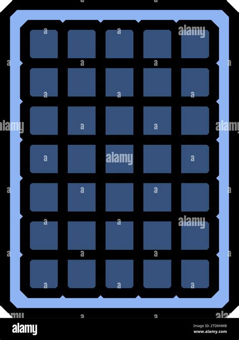 Solar Cell Photovoltaic Module Stock Vector Images Alamy