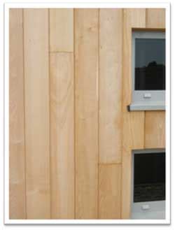Vertical Boards Of External Cladding