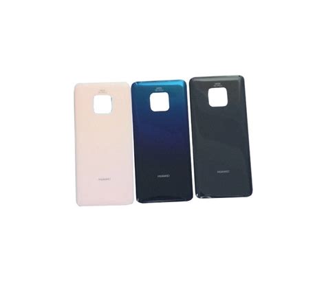 Tapa Trasera para Huawei Mate 20 Pro Negra Repuesto de Móvil