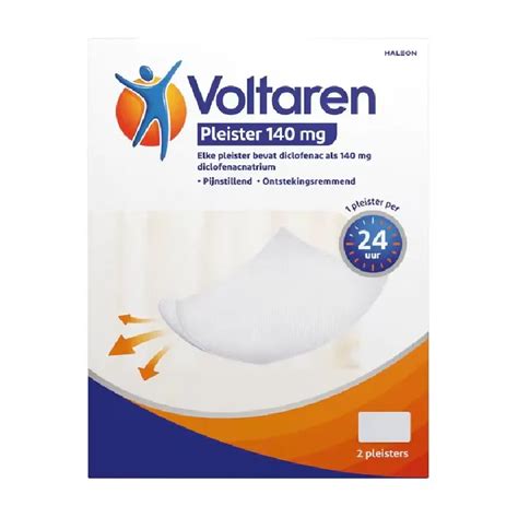 Voltaren Topical Patch 140mg 2st Bestellen Bij Benu Shop