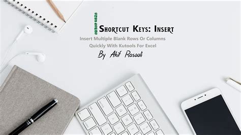 Insert Multiple Blank Rows Or Columns Quickly With Kutools For Excel