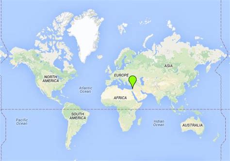Dead Sea In World Map Map