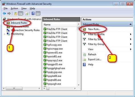 Panduan Setting Open Port Firewall Di Komputer Server Windows 7 Beeaccounting