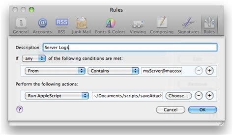 Automatically Save Mail Attachments Using AppleScript AppleScript