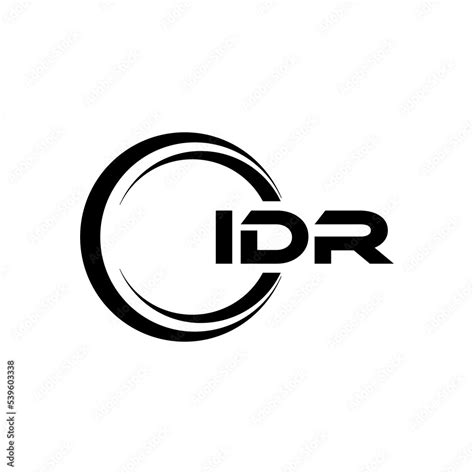 Idr Letter Logo Design With White Background In Illustrator Cube Logo Vector Logo Modern