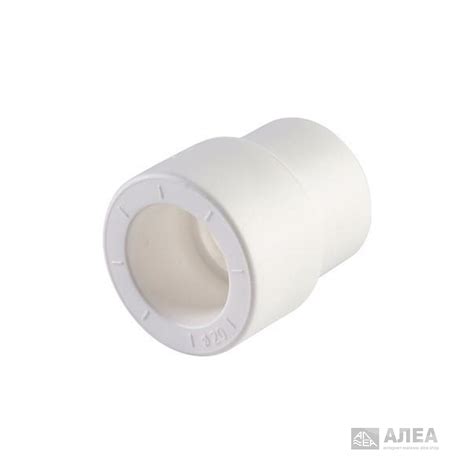 Муфта переходная наружная внутренняя политэк 50/40 pprc белый - купить ...