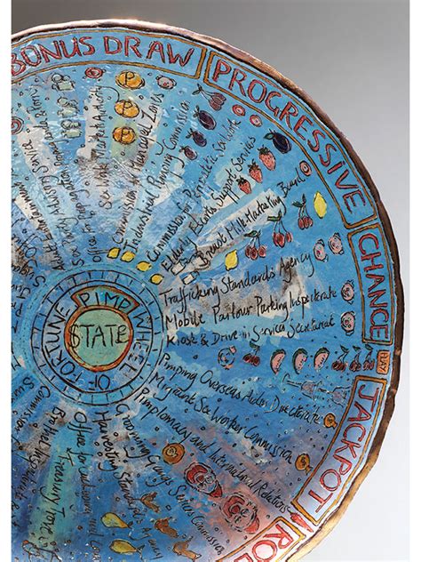 Pimp State A3 Feminist Poster Claudia Clare Ceramics