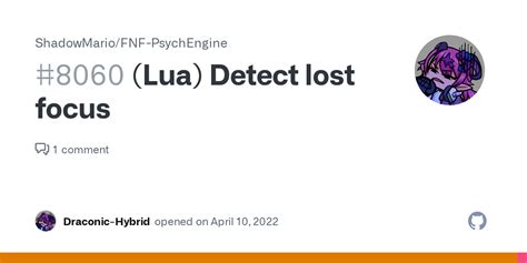 Lua Detect Lost Focus · Issue 8060 · Shadowmariofnf Psychengine · Github