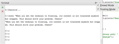 Console Why There Are Only 75 Visible Characters In Intellij Ideas