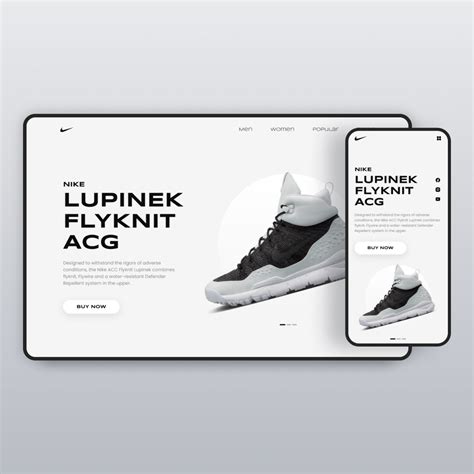 Responsive Shoe Website Buymeacoffee