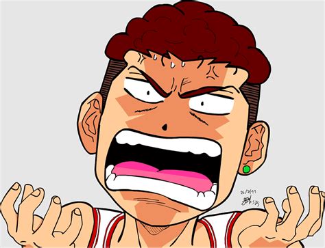 Sakuragi Hanamichi Angry