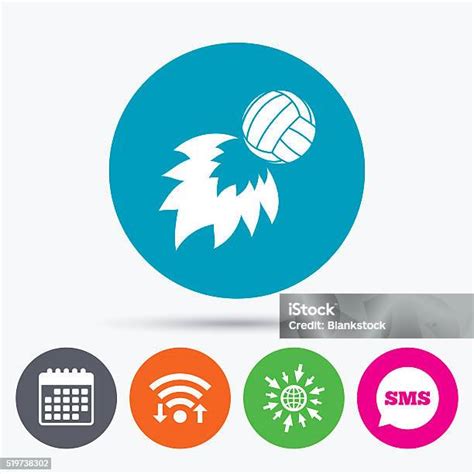 배구공 불덩이 아이콘크기 플라주 스포츠 기호까지 기하 도형에 대한 스톡 벡터 아트 및 기타 이미지 기하 도형 놀기 다운로드 Istock