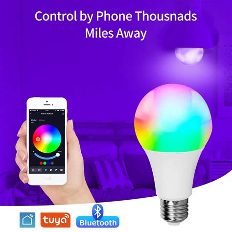 Żarówka Rgb Tuya Smart Led Bulb E27 220v Za 3 35 ~14zł Lowcychin Pl