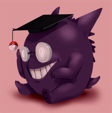Gengar Is A Nerd Egg By Reblog On Deviantart