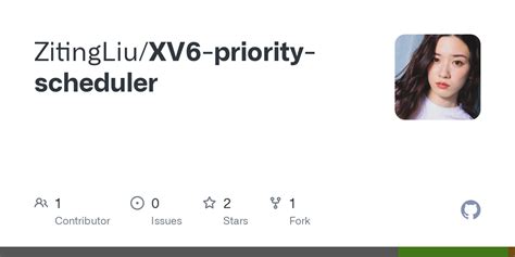 Github Zitingliuxv6 Priority Scheduler