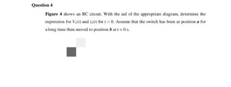 Solved Figure Shows An RC Circuit With The Aid Of The Chegg