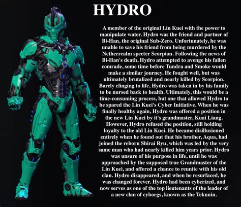 Mortal Kombat Requiem Hydro Bio By Cdrdeviantart On Deviantart