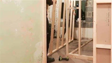 How To Build A Partition Wall The Carpenter S Babe