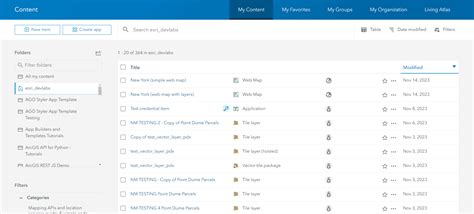Create An Item Documentation Esri Developer