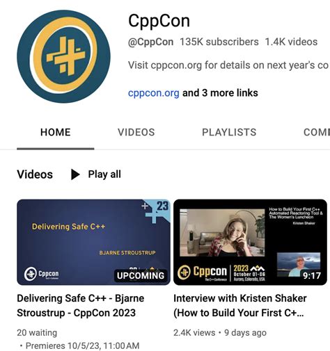 Early Video Access CppCon