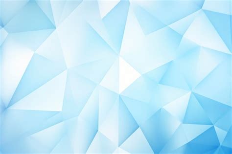 Premium Ai Image Blue Hd Geometry 3d Effect Background Wallpaper
