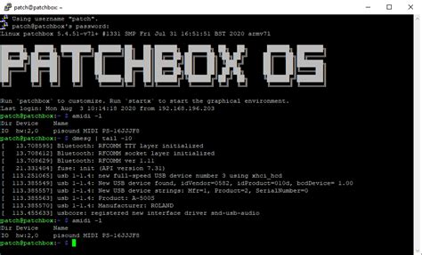 Usb Midi Keyboard Patchbox Os Blokas Community