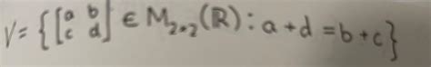 Solved Is The Subset A Subspace And If Yes What Is Its Chegg Com