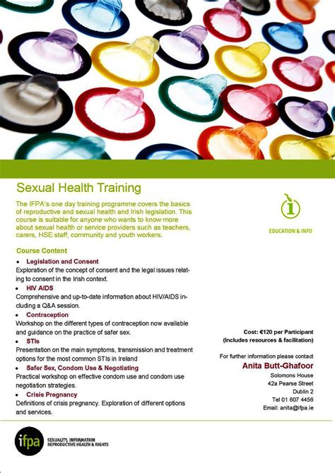 Sexual Health Training Course Irish Family Planning Association