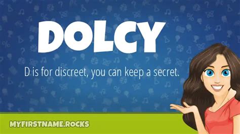 Dolcy First Name Personality And Popularity