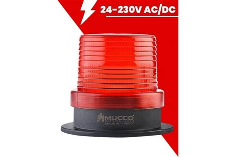 SNT-112-B Сигнальный маяк Макси-Вольт, стробоскопический с зуммером, 24 ...