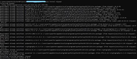 Python Unable To Use Nipyapi In Spite Of It Being In The Pip List